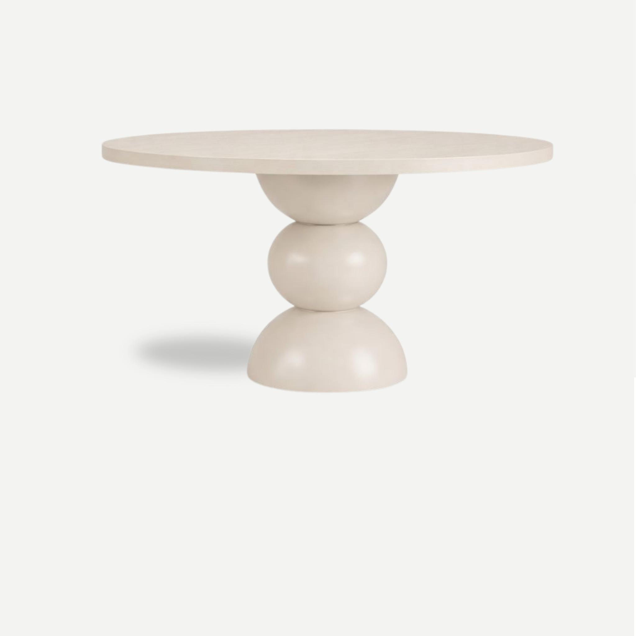 Nori Round Dining Table - 1200 - Putty – Kolbi